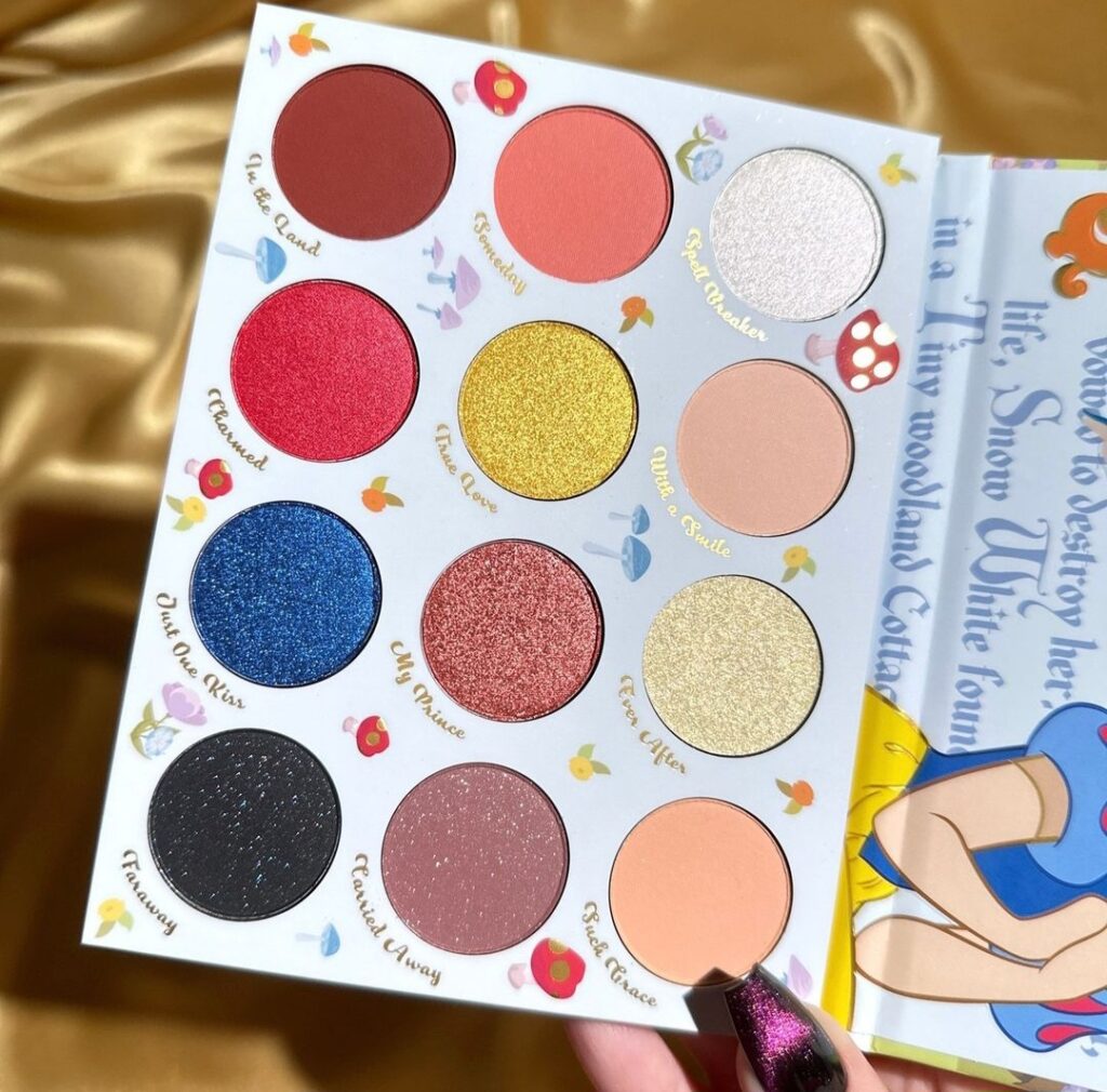 Paleta de sombras Blanca Nieves – Mimistrikes